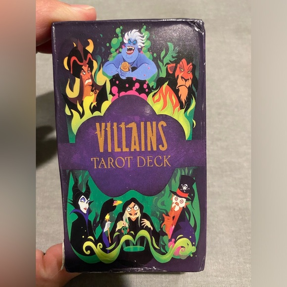 Disney | Games | Disney Villains Tarot Card Deck | Poshmark